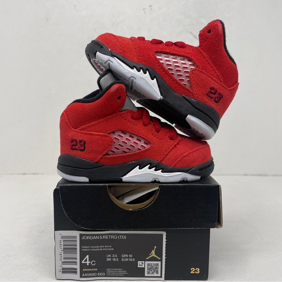 Jordan | Shoes | Nike Air Jordan 5 Retro Td Raging Bull 223 | Poshmark